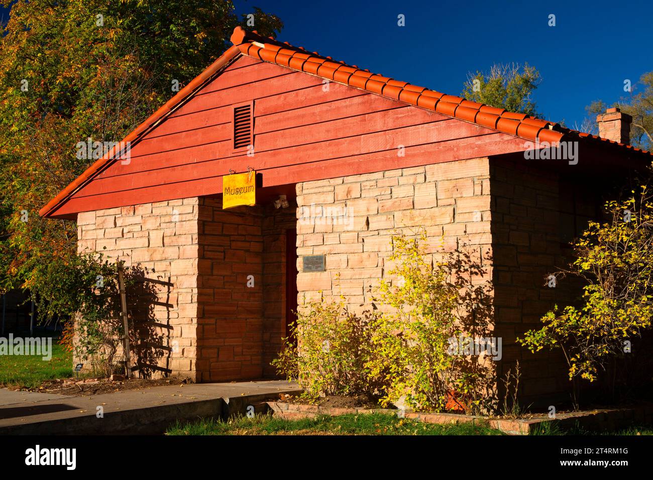 Headquarters museum, Malheur National Wildlife Refuge, Oregon Stock ...