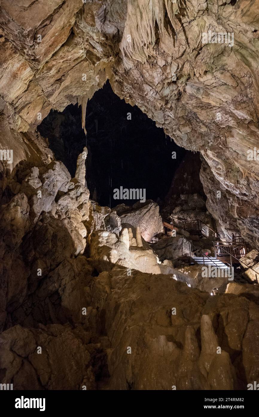 Vallorbe caves, Switzerland, Europe Stock Photo - Alamy