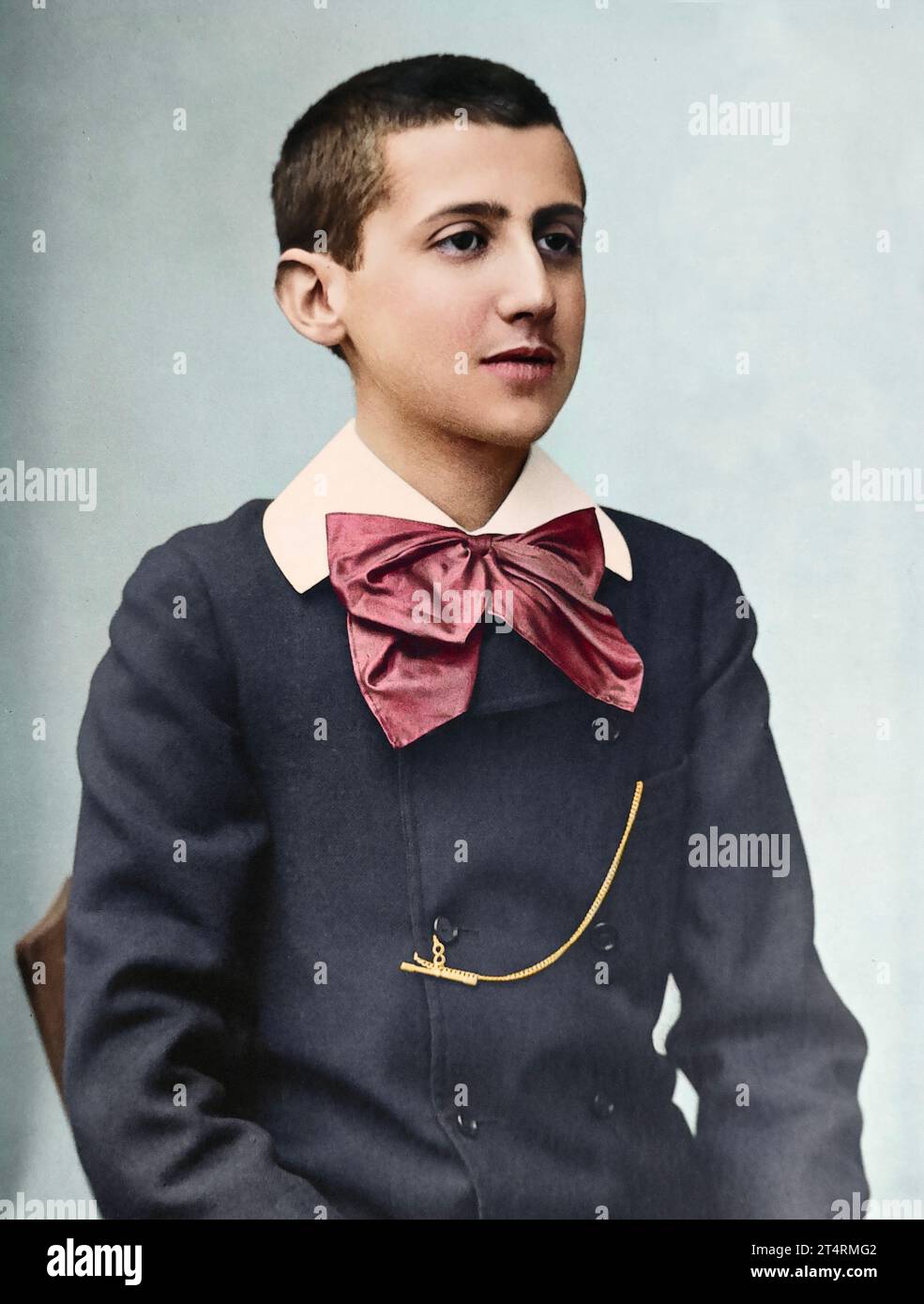 Marcel Proust (15 years old) photographed on March 24, 1887 by Paul ...