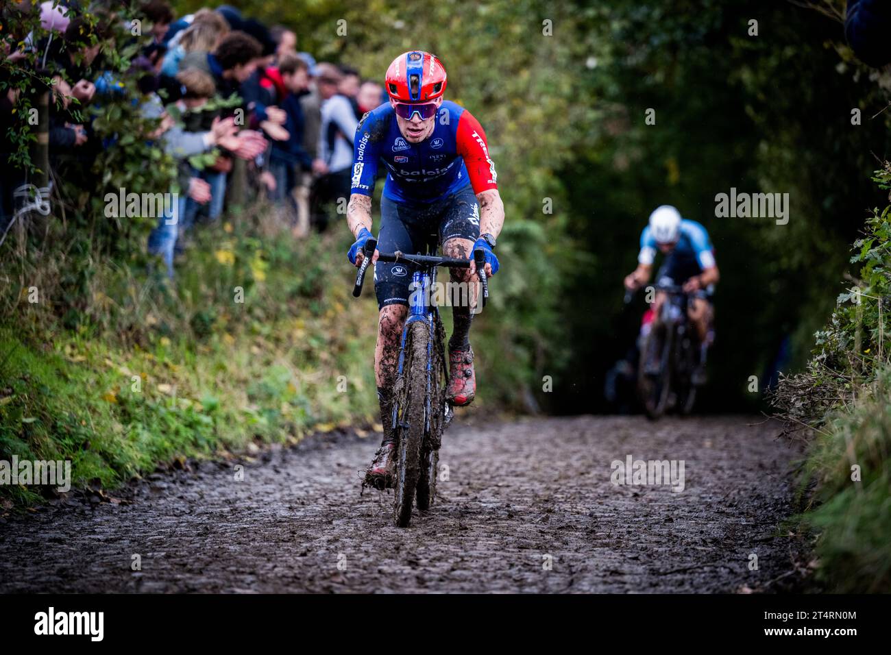 Melden, Belgium. 01st Nov, 2023. Dutch Pim Ronhaar pictured in action ...
