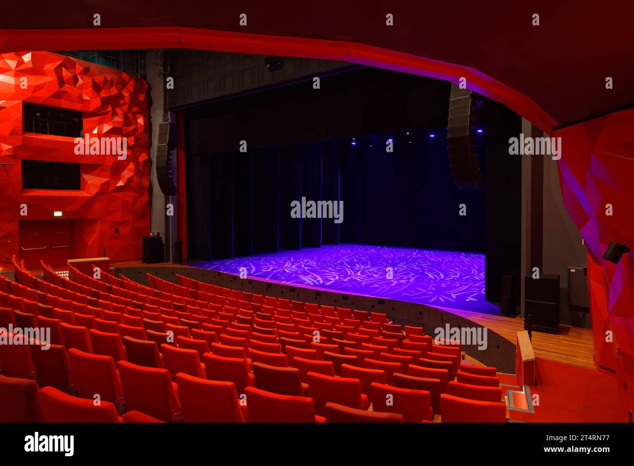 Main auditorium (grote zaal) seen from rear of stalls. Theater ...