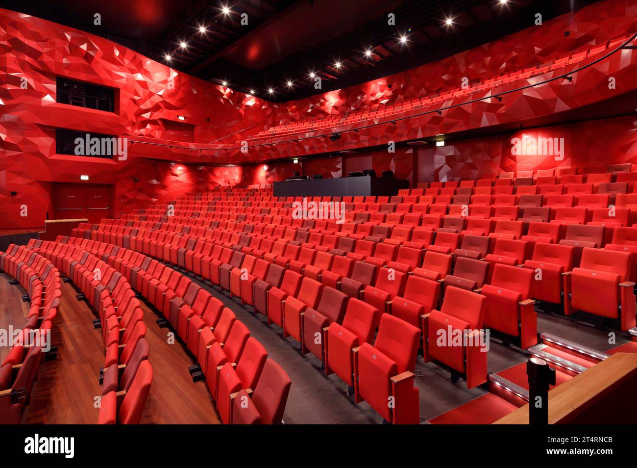 Large auditorium (grote zaal) seen from stage. Theater Zuidplein ...