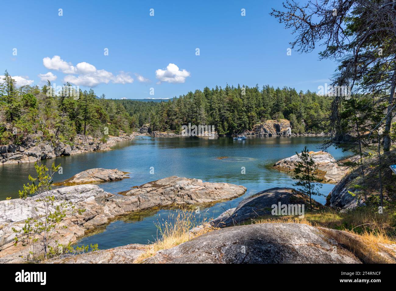 Smuggler Cove Marine Park, Sechelt on the Sunshine Coast in British ...