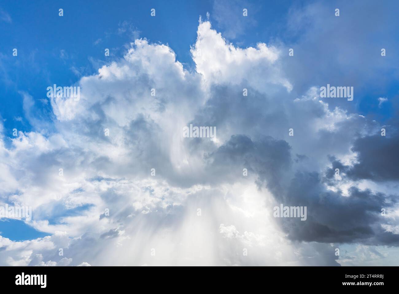Thunderstorm cloud in the sky texture background. True high resolution ...