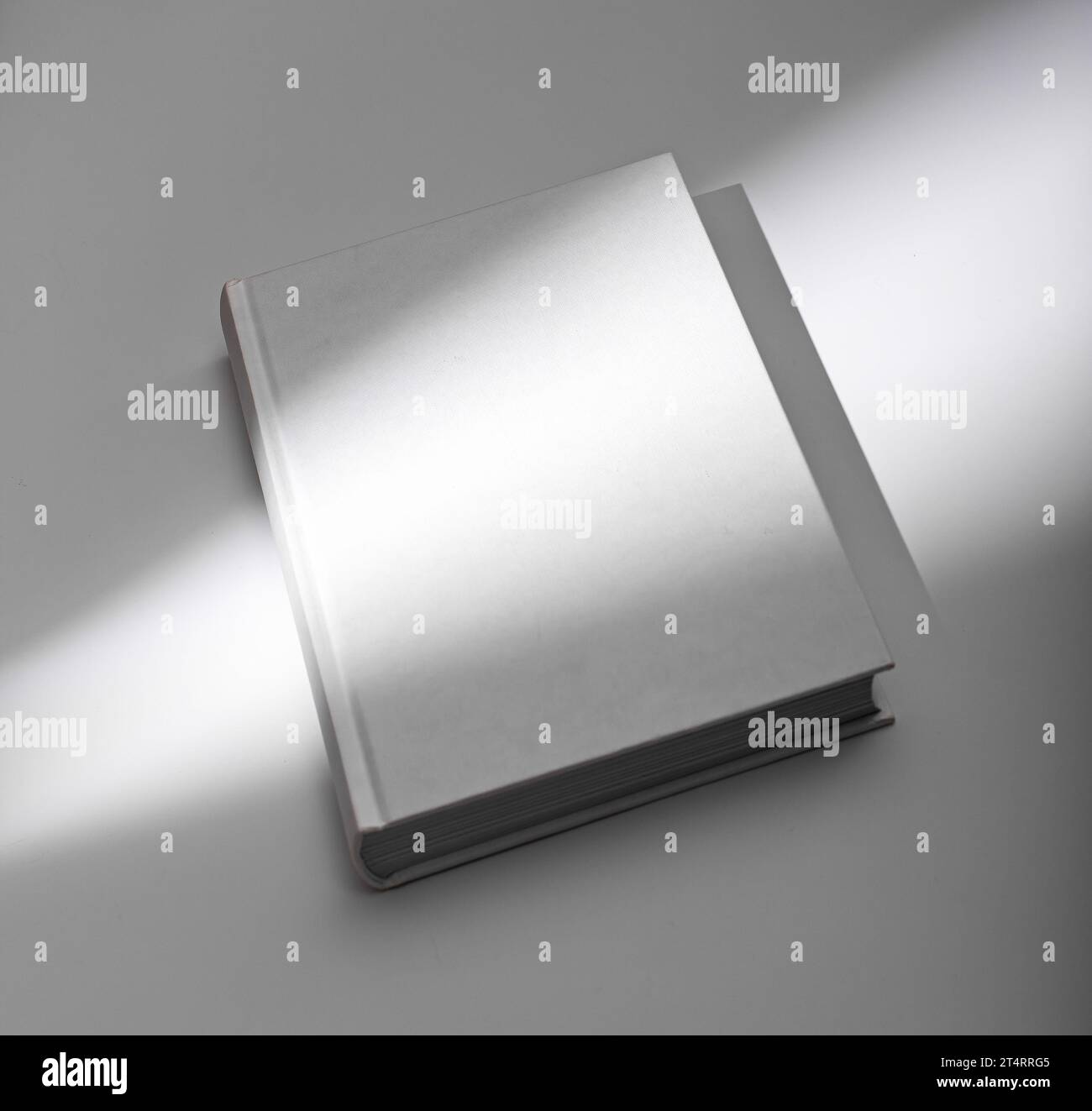 Hardback Book Mockup. Canvas Hard Cover Stock Photo - Alamy