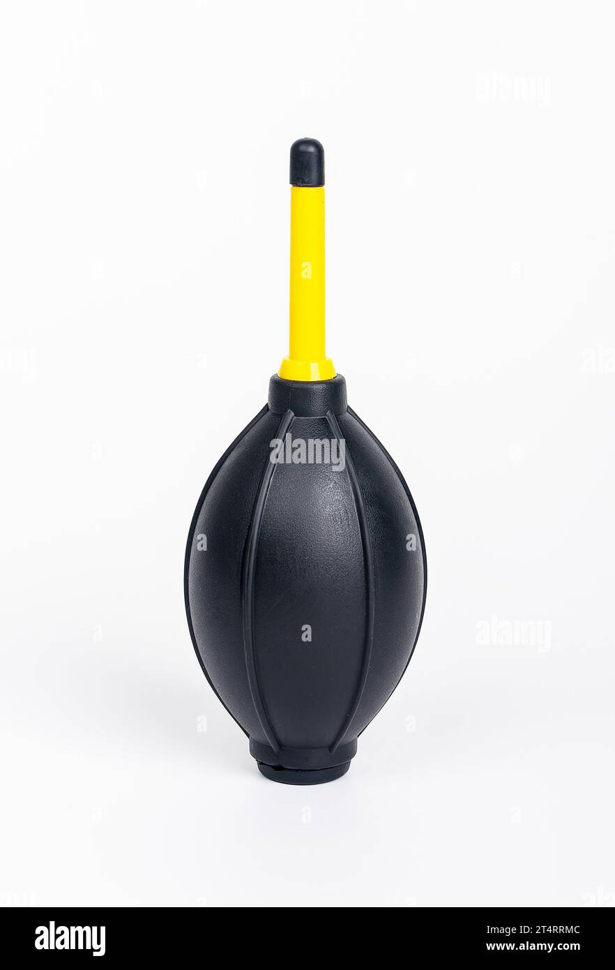 Dust blower for cleaning screen surface, blowing dust Stock Photo - Alamy