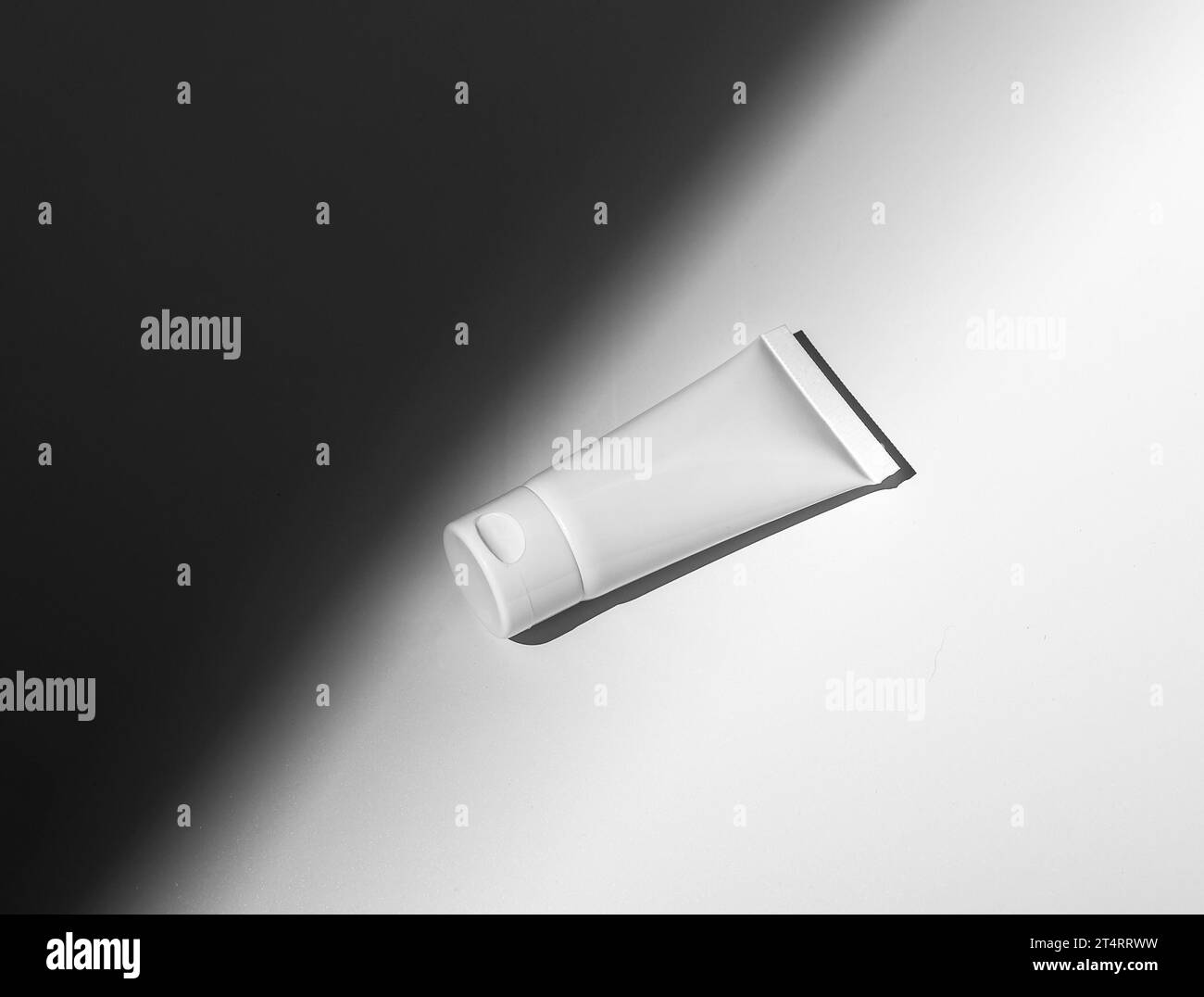 Cream tube mock-up, small cosmetic container, beauty product mockup ...