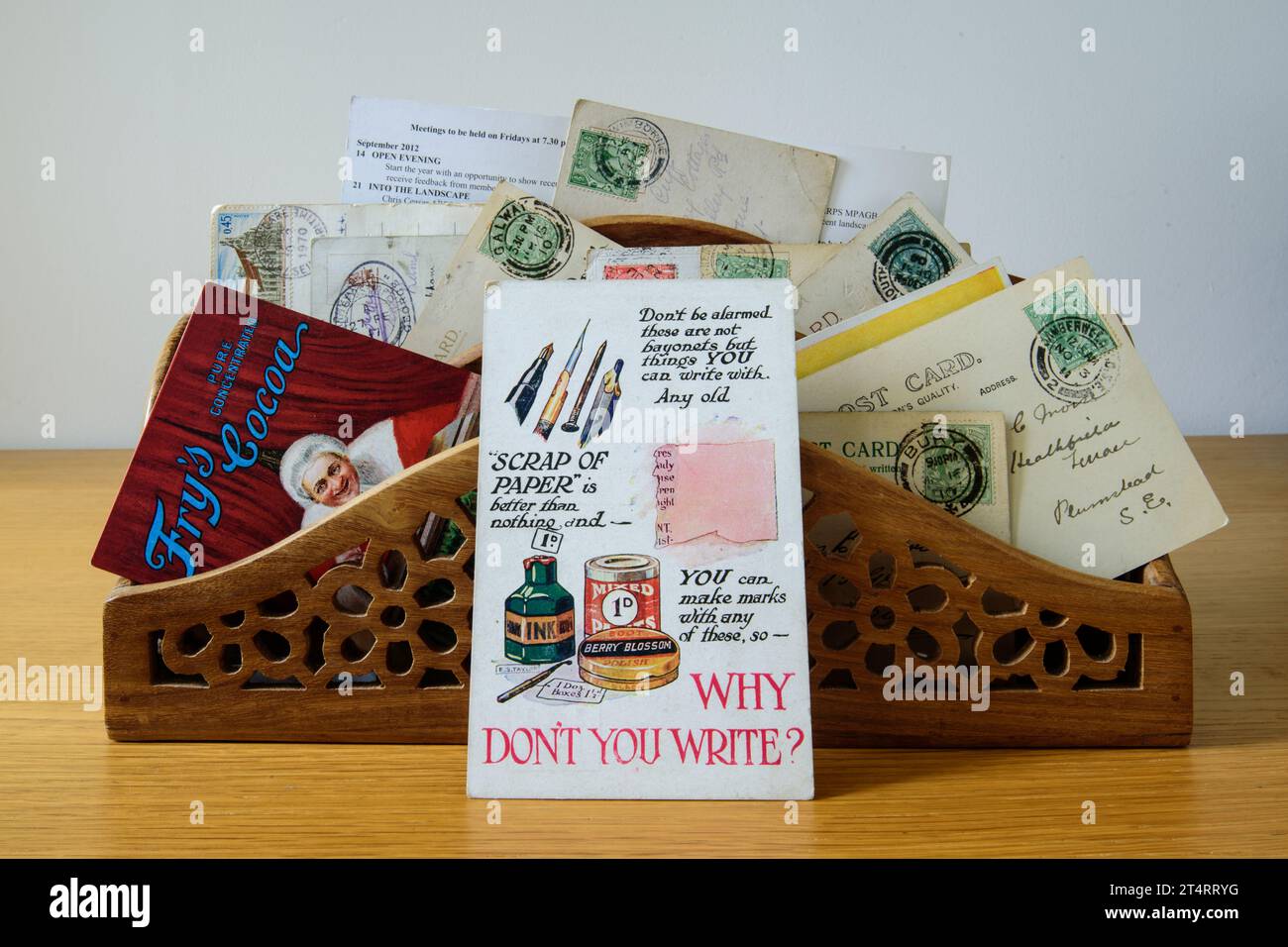 The joy of deltiology is that there is a subject of interest to capture ...