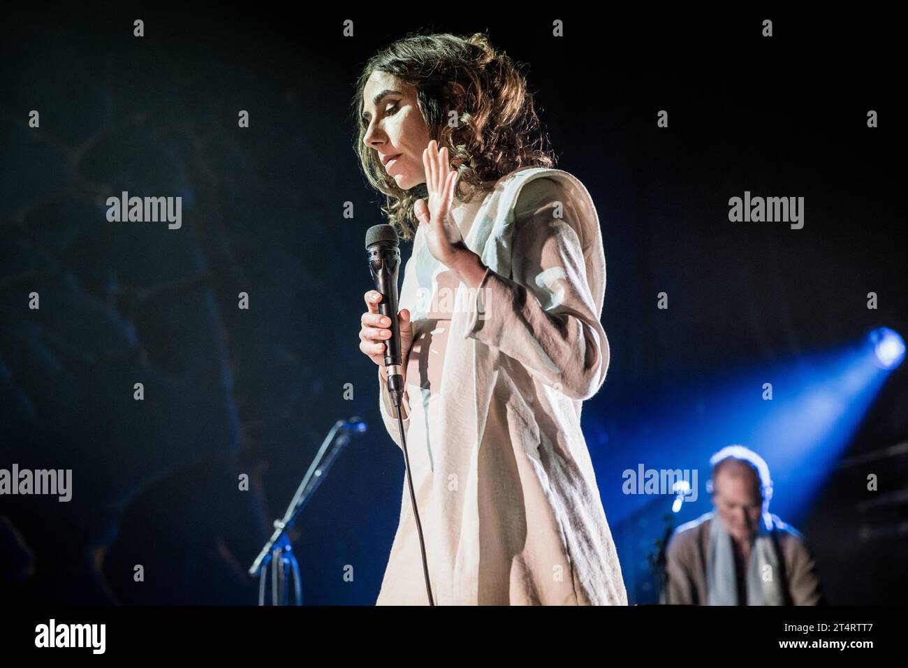 PJ Harvey performing live on stage on 30 October 2023 on tour Polly ...