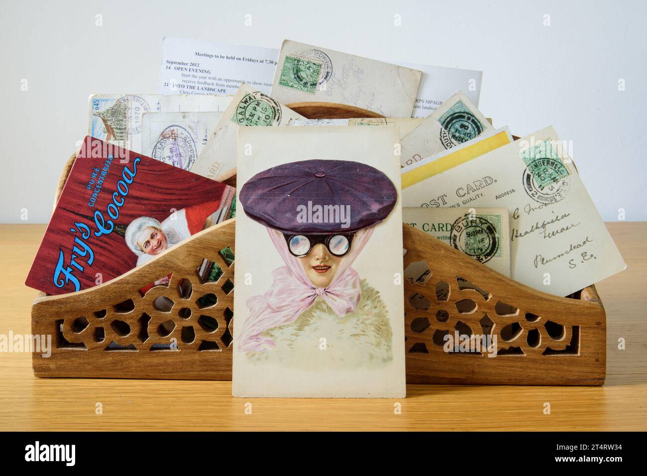 The joy of deltiology is that there is a subject of interest to capture ...