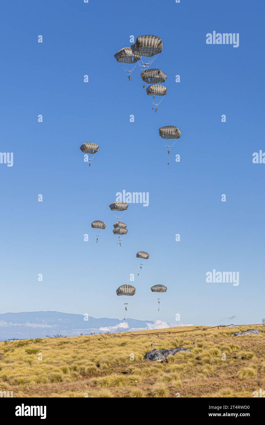 Pohakuloa Training Area, United States. 31st Oct, 2023. U.S. Army ...