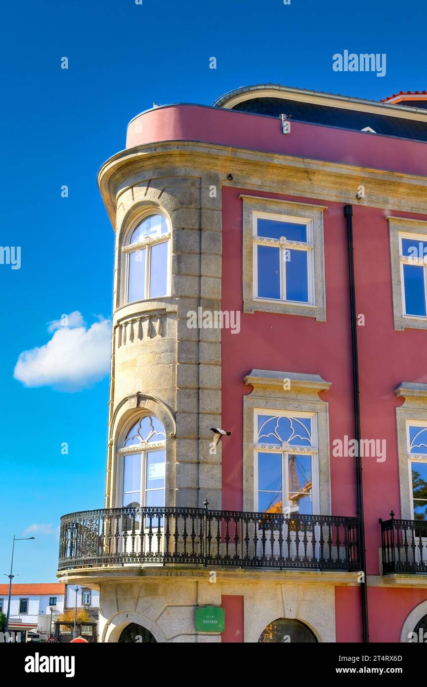 Porto, Portugal, Traditional architecture in old buildings in the ...