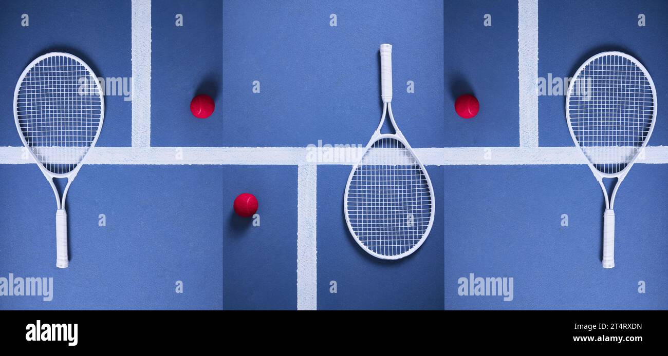 Tennis keeps my fit, sane and healthy. Composite shot of a tennis ...