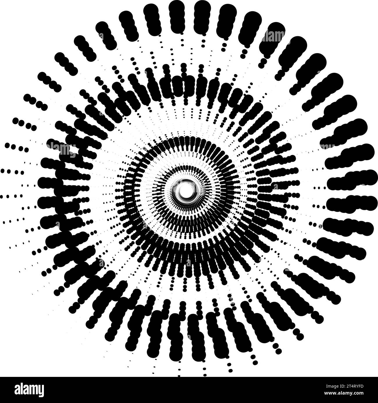 Spiral Dynamic abstract logo. Spinning Circle shape. Vector ...