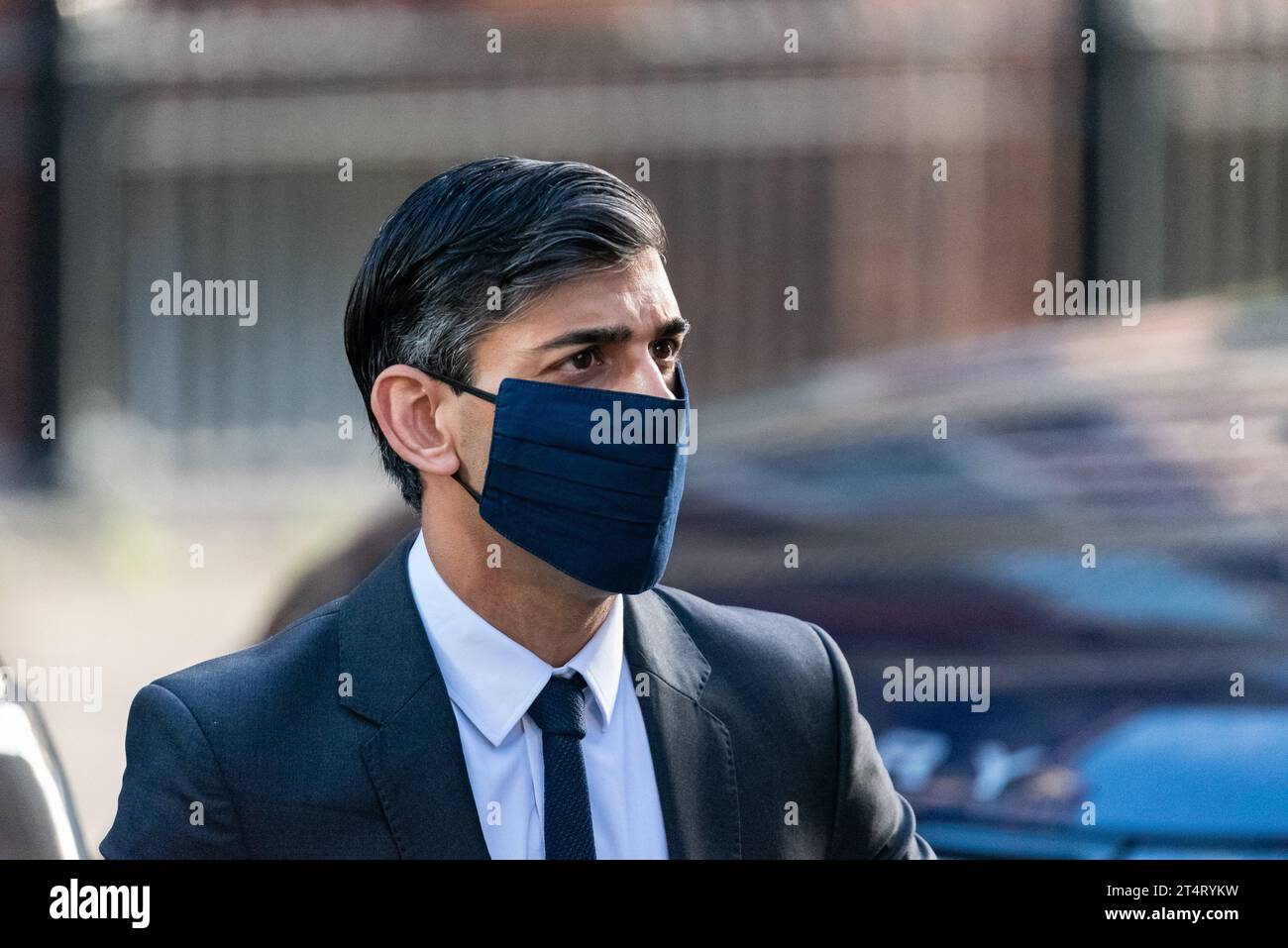 Rishi Sunak MP arriving for the funeral service for murdered MP Sir ...