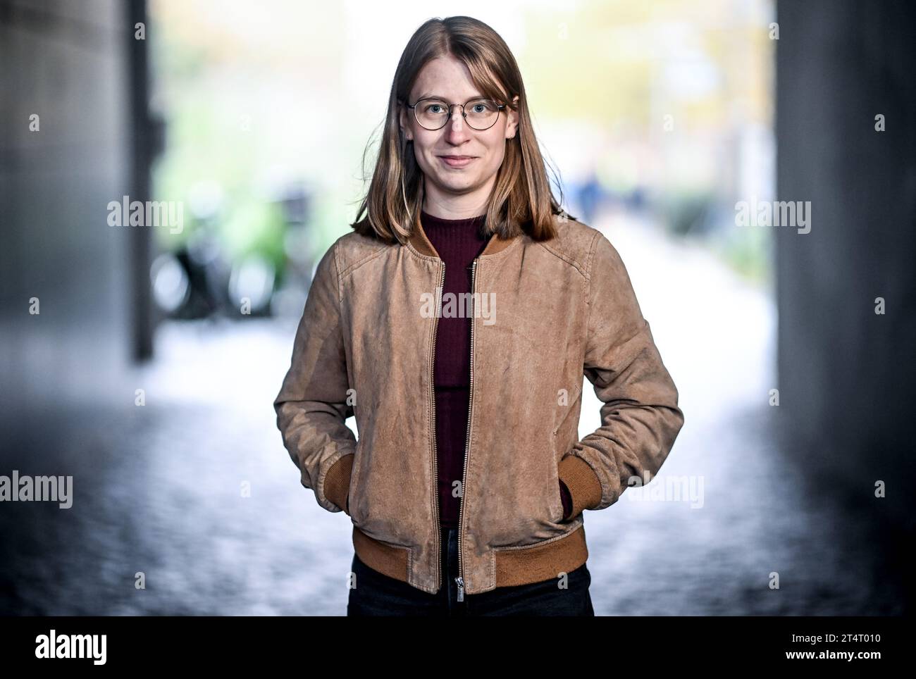 Berlin, Germany. 31st Oct, 2023. Svenja Appuhn, Chair of the Green ...