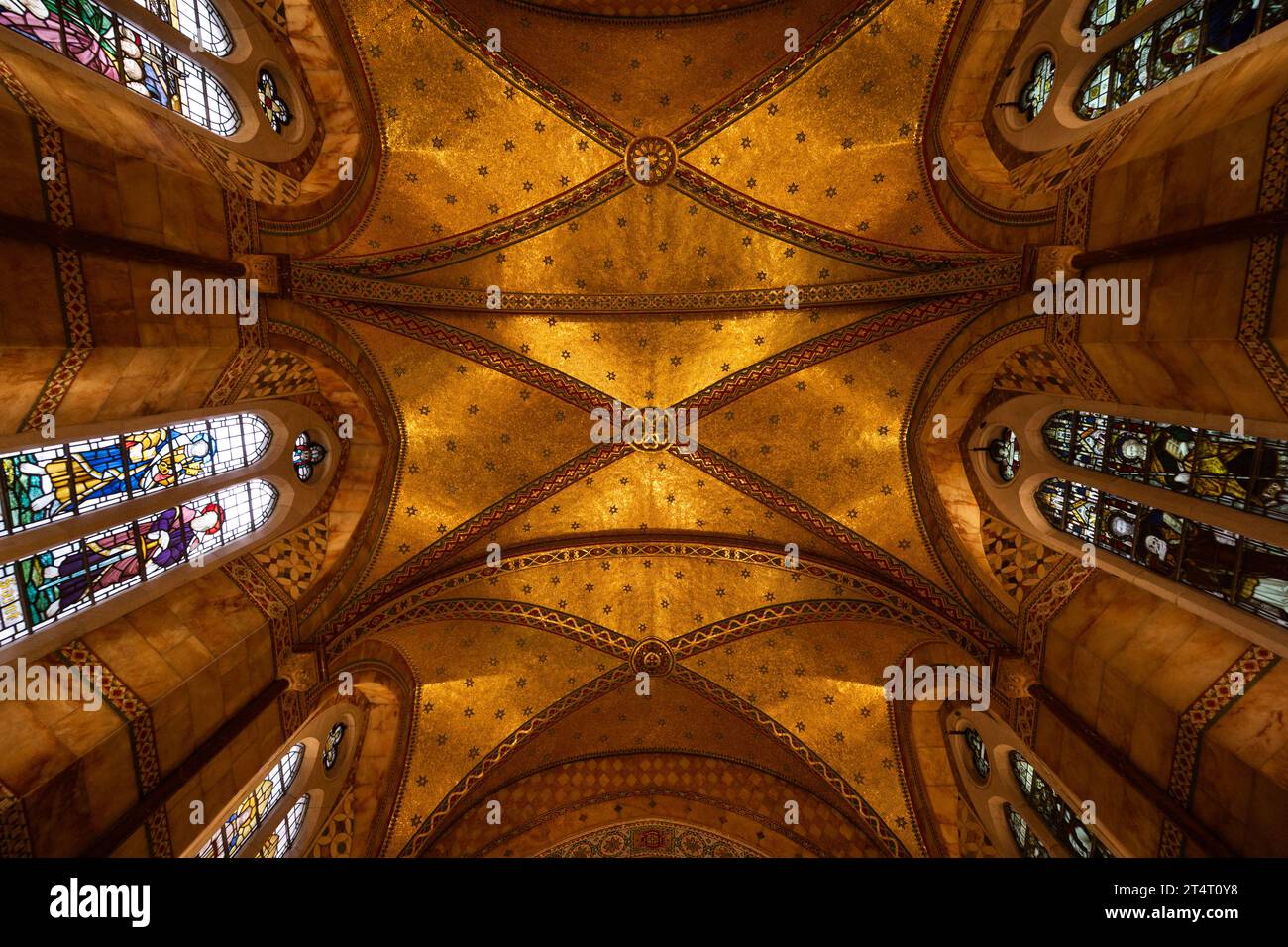 Gothic revival ceiling hi-res stock photography and images - Alamy
