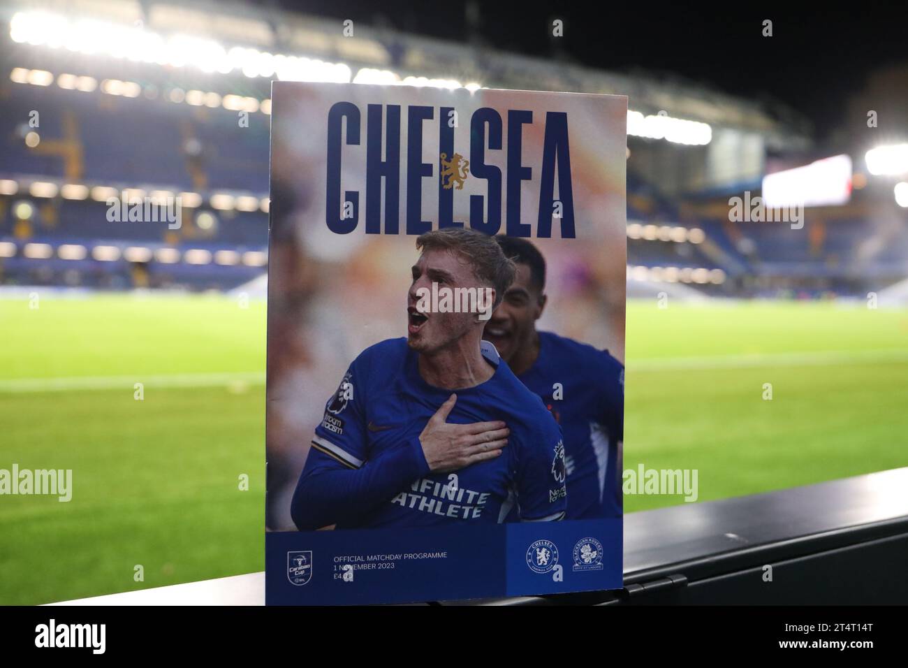 1st November 2023; Stamford Bridge, Chelsea, London, England: Carabao ...