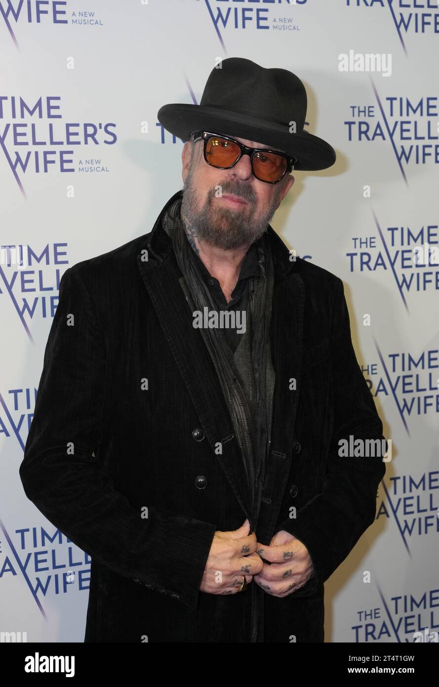 Dave Stewart arrives for the opening night of The Time Traveller's Wife ...