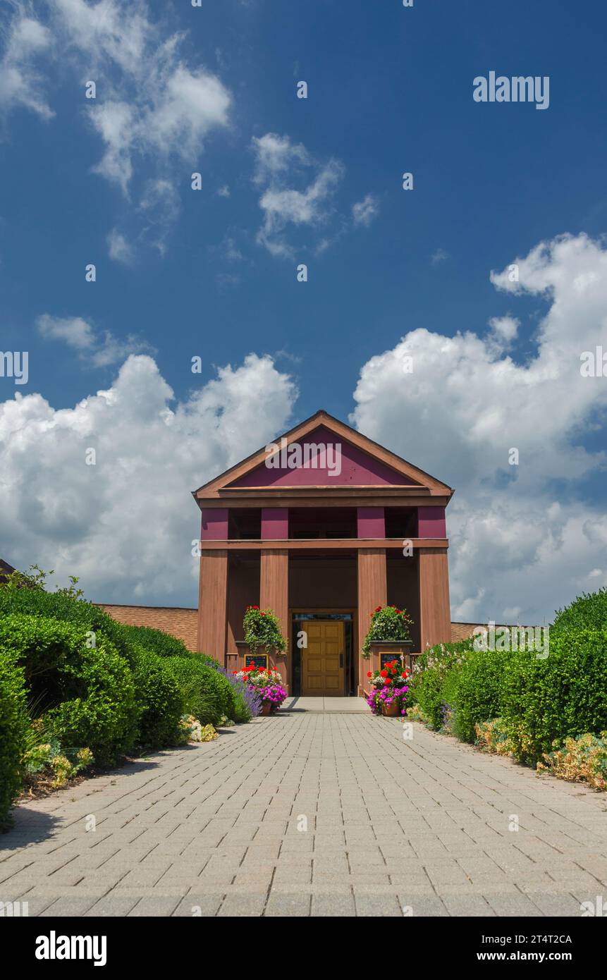 Lamoreaux Landing Wine Cellars. Lodi, New York. Seneca Lake Wine Trail ...