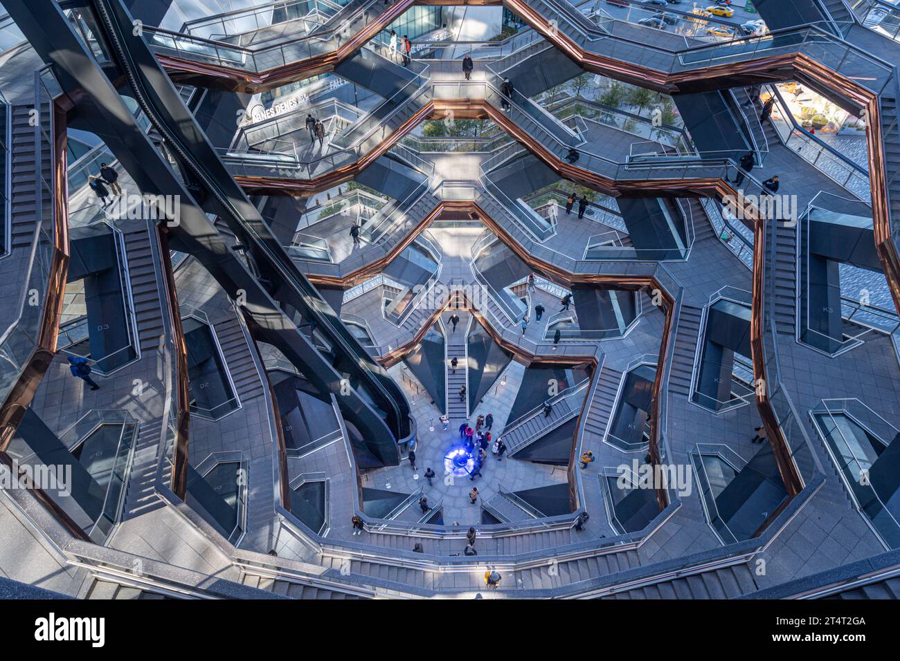 the Vessel in the Hudson Yards.Manhattan. Manhattan Stock Photo - Alamy