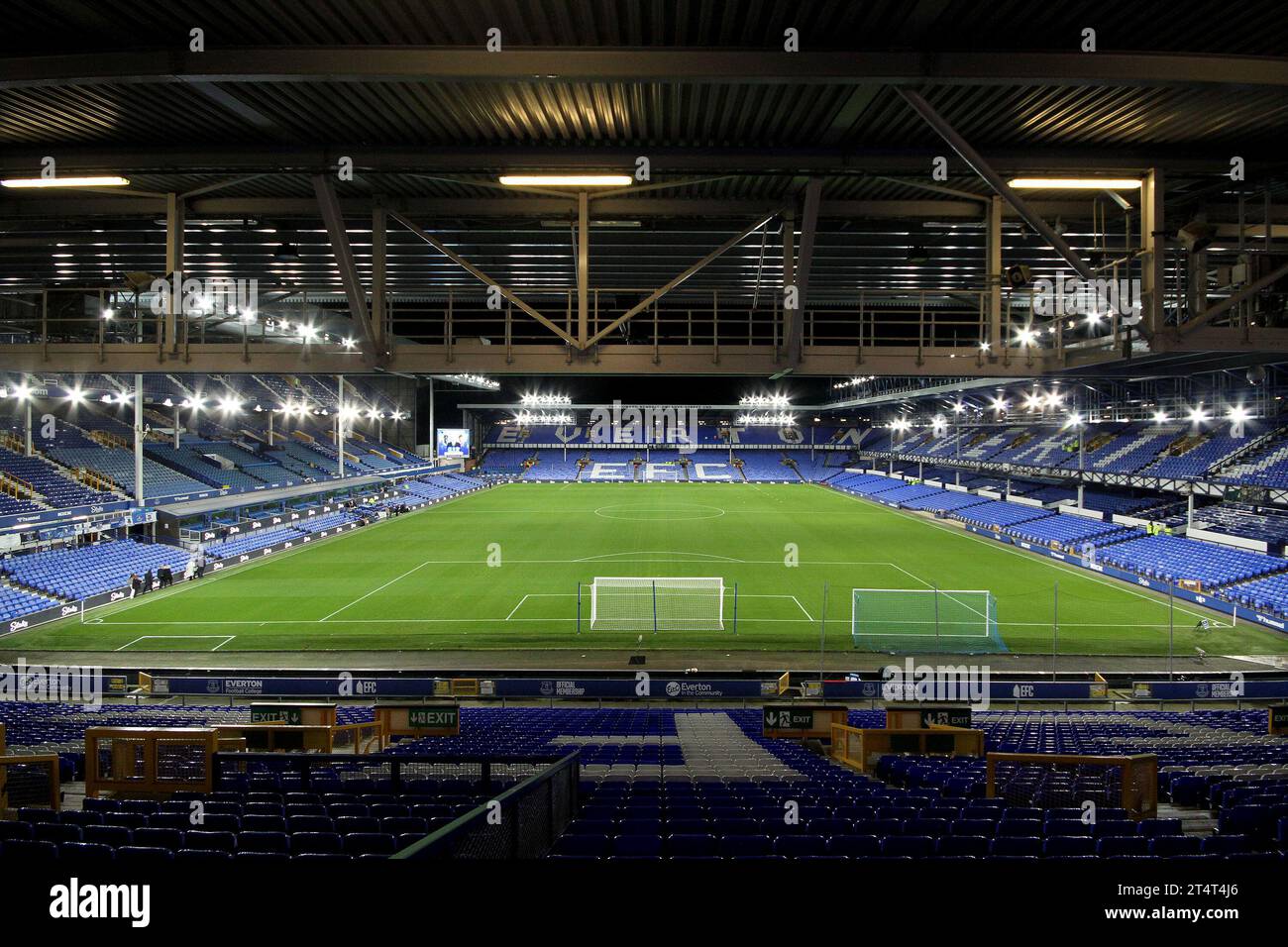 Everton, UK. 01st Nov, 2023. General view inside the Goodison Park ...