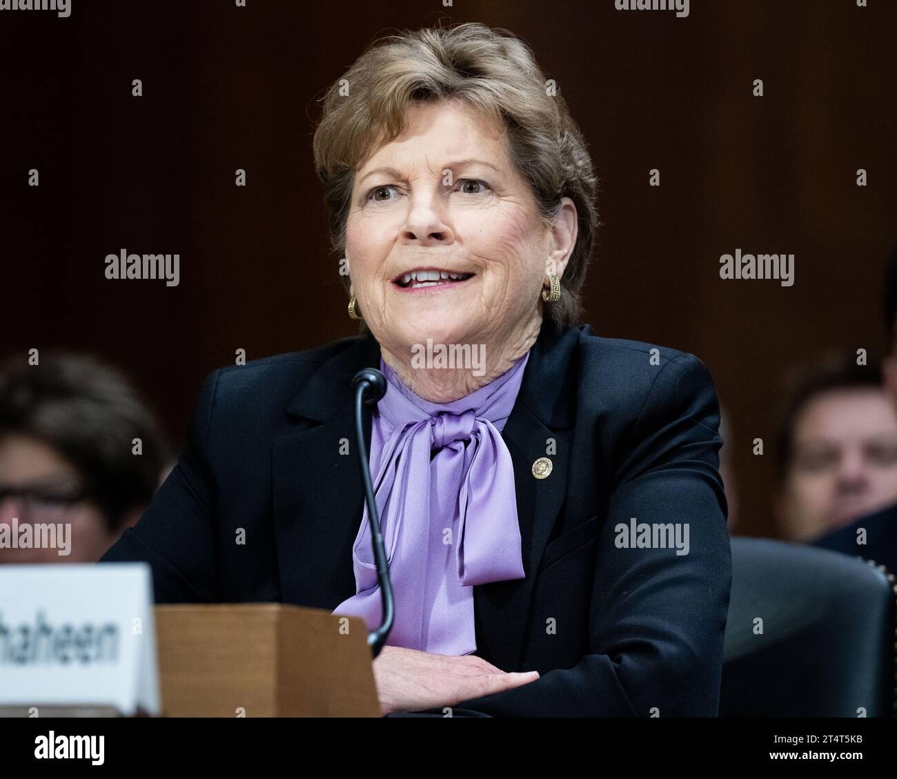 Washington, United States. 01st Nov, 2023. U.S. Senator Jeanne Shaheen ...