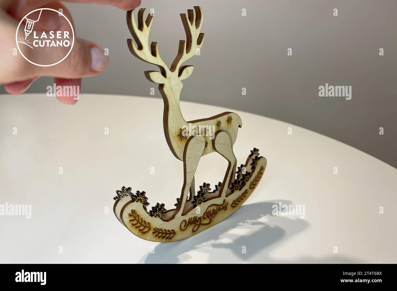 Multilayer deer Stock Vector Images - Alamy