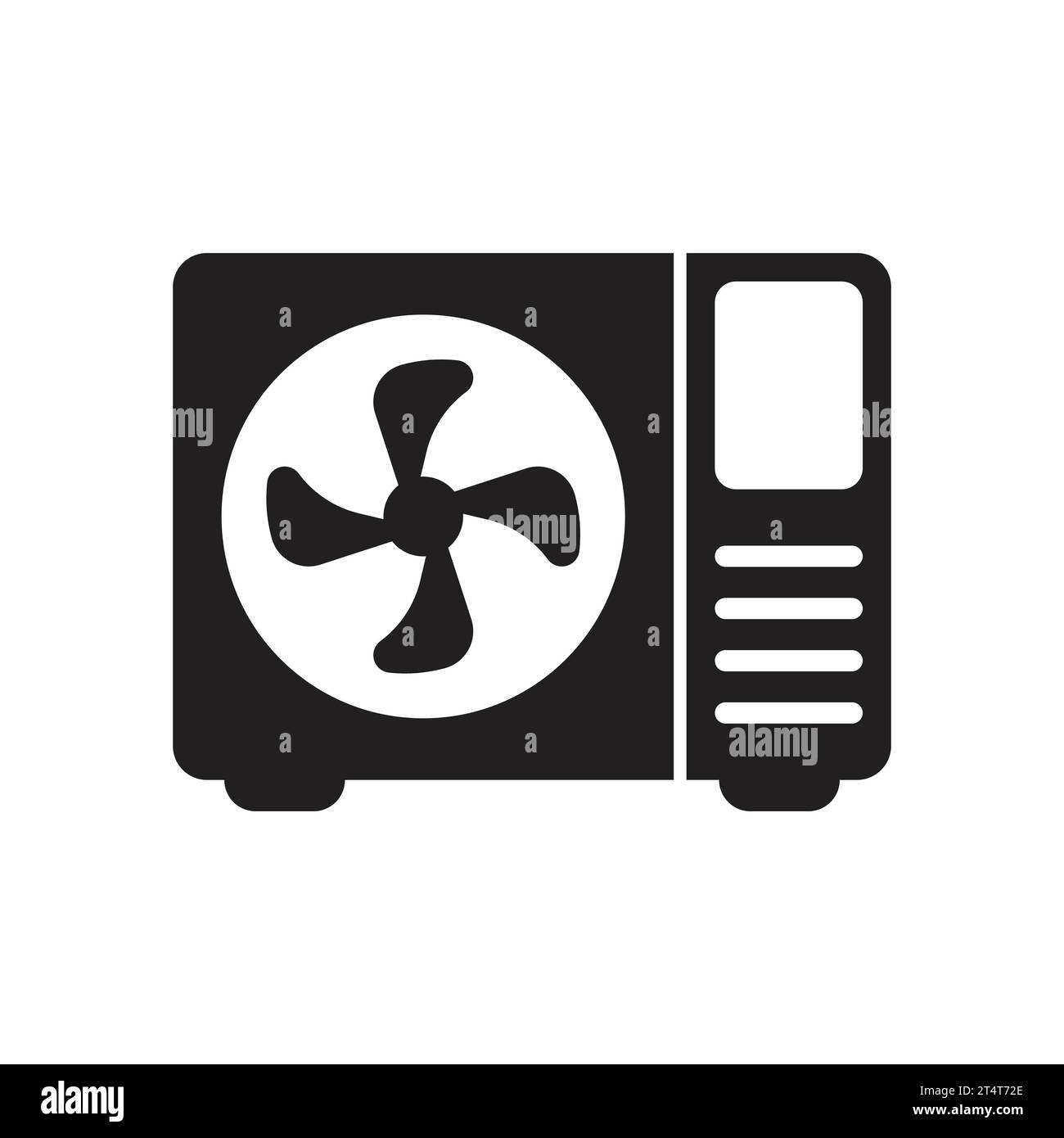 Air conditioning outdoor unit Stock Vector Images - Alamy
