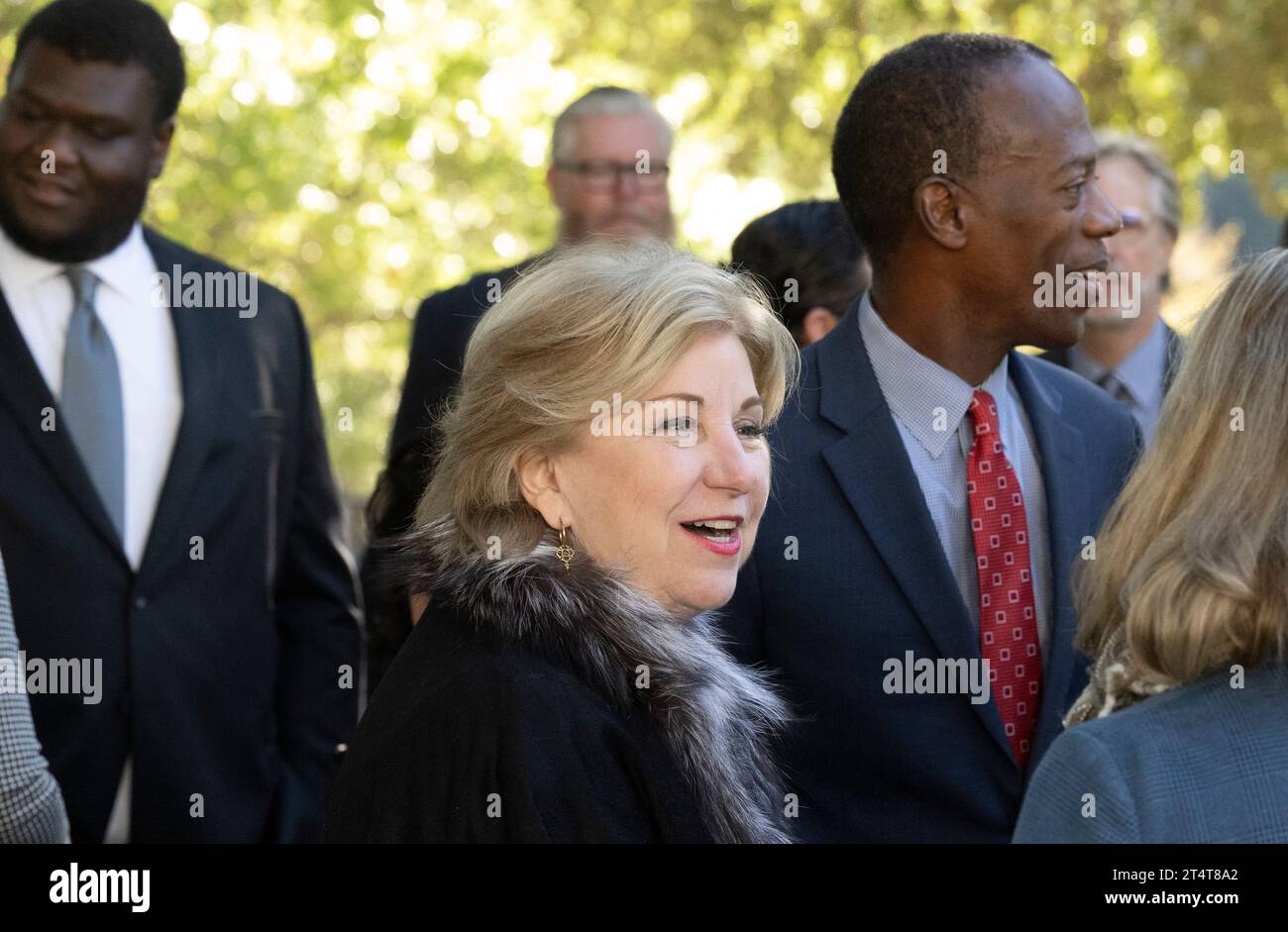 Austin Texas USA, November 1 2023: Texas Secretary of State JANE NELSON ...