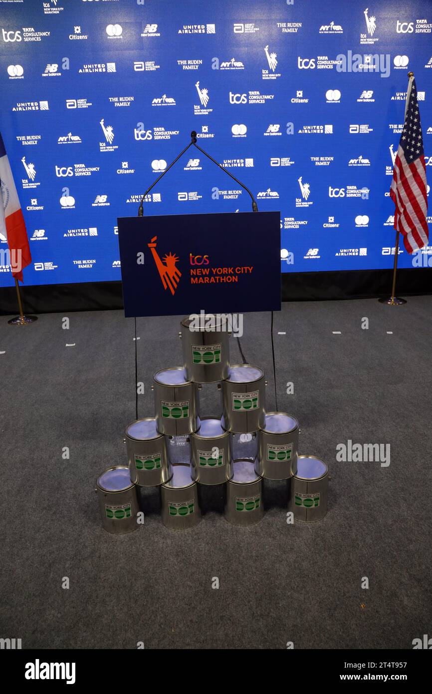 NEW YORK, NEW YORK- NOVEMBER 1: (L-R) Ted Metellus, Senior Vice ...
