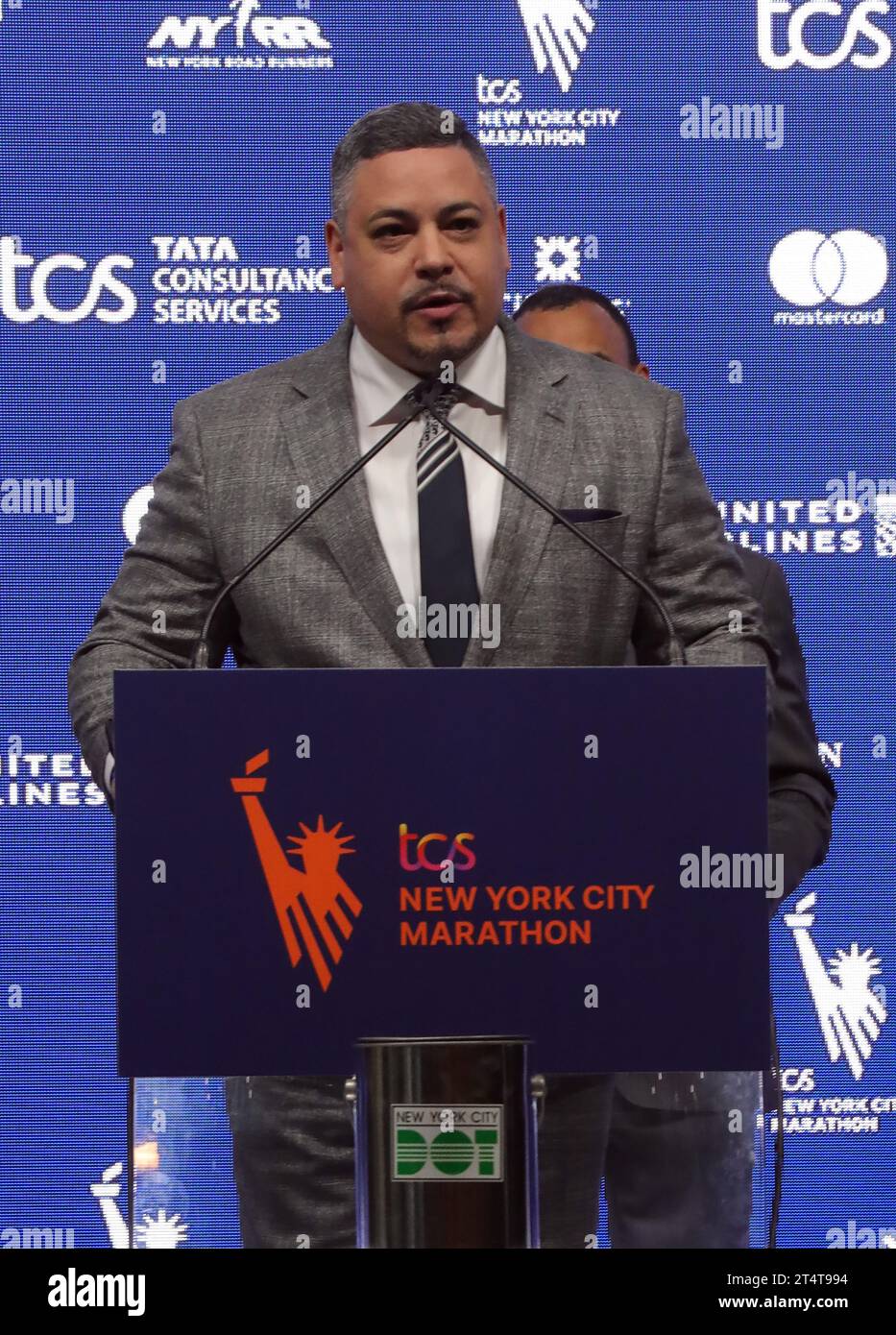 NEW YORK, NEW YORK- NOVEMBER 1: (L-R) NYPD First Deputy Commissioner ...