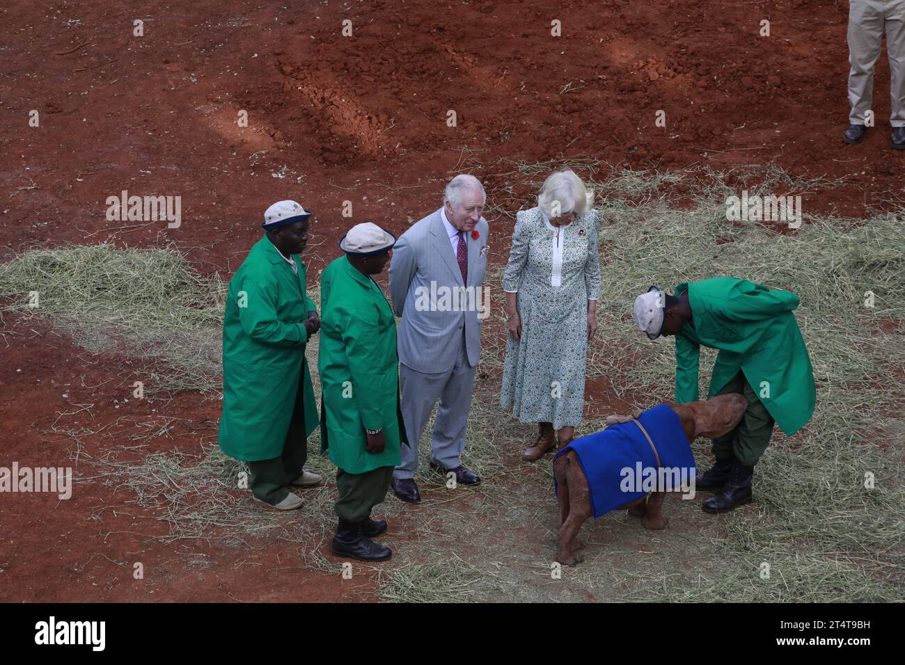 Nairobi, Kenya. 01st Nov, 2023. Britain's King Charles III and Queen ...