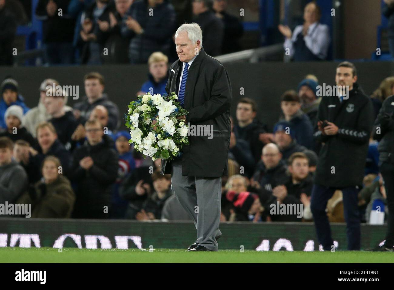 Everton, UK. 01st Nov, 2023. Ex Everton Manager and player, Joe Royle ...