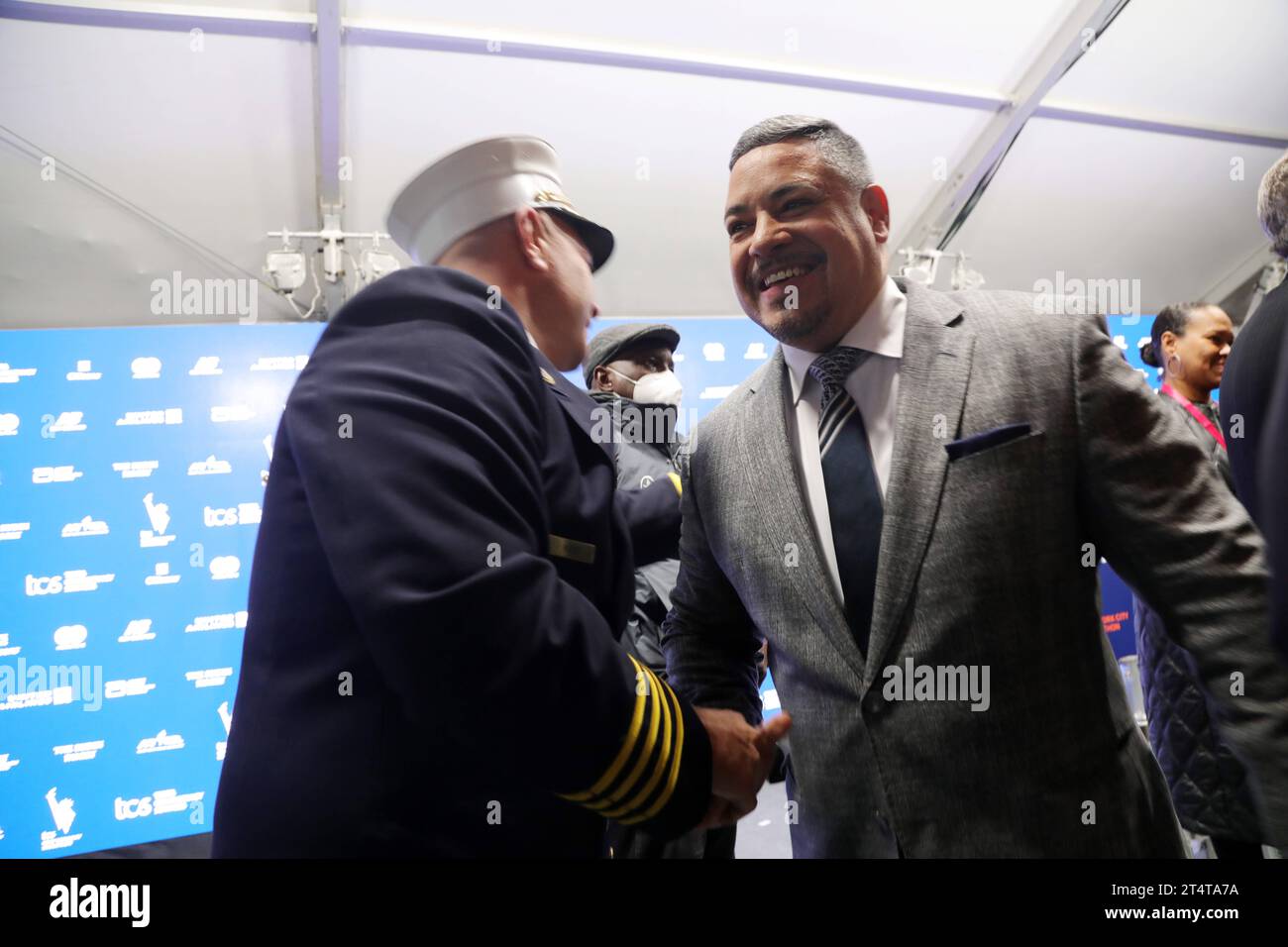 NEW YORK, NEW YORK- NOVEMBER 1: L-R NYPD First Deputy Commissioner ...
