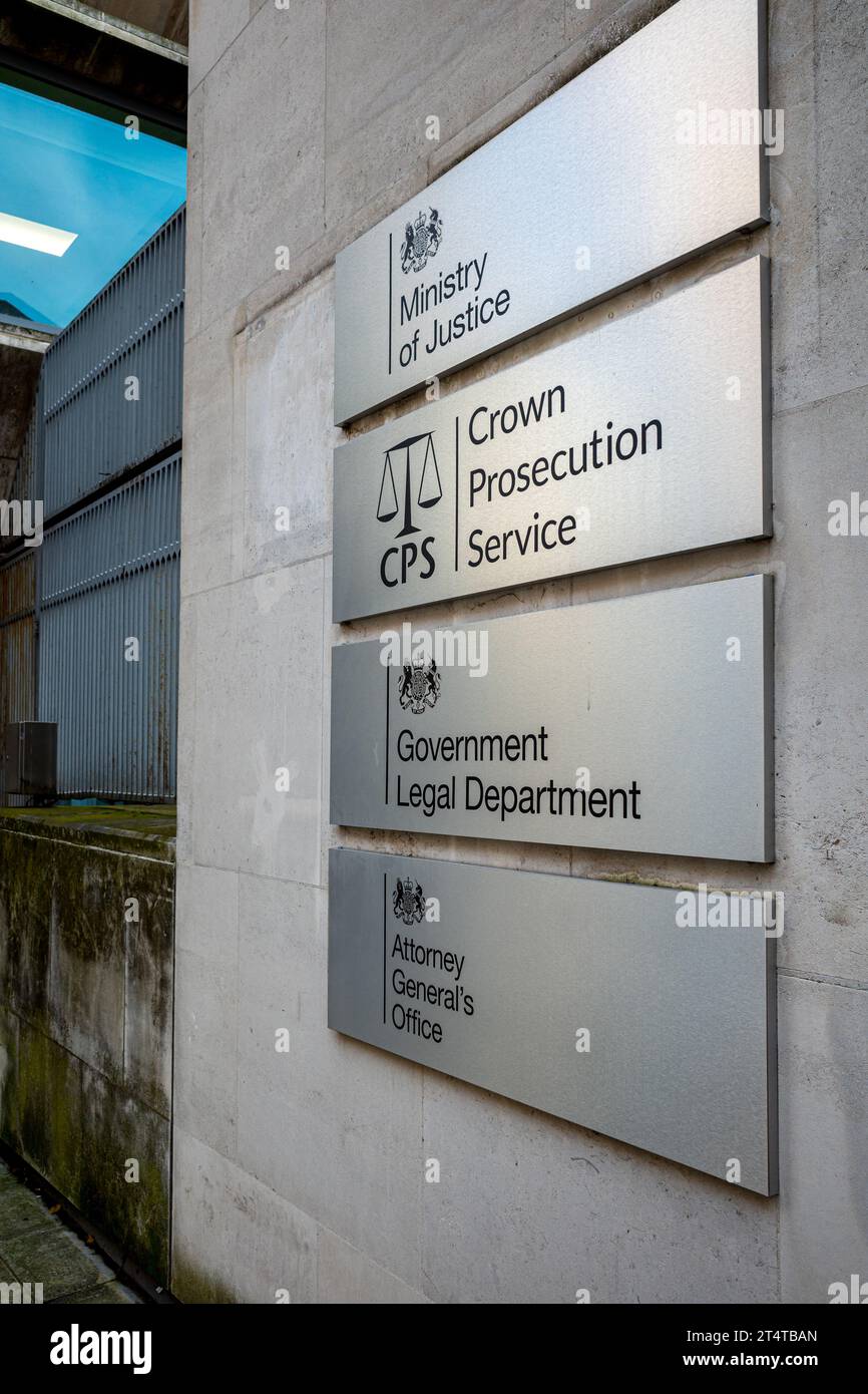 UK Ministry of Justice Crown Prosecution Service - Offices of the ...