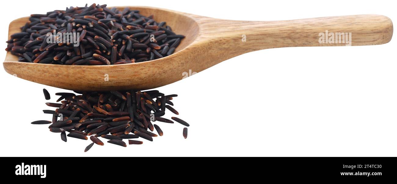 Black Jasmine rice having full of nutritious value Stock Photo - Alamy