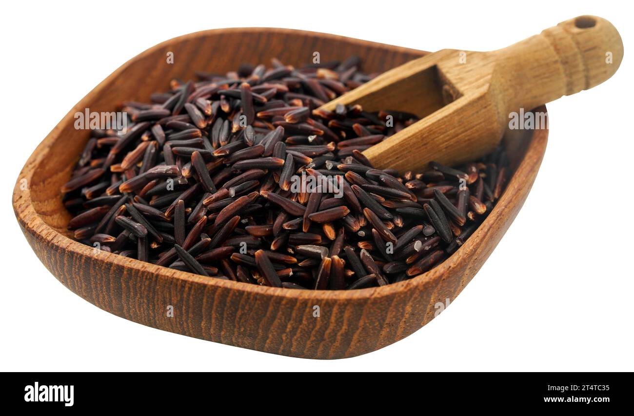 Black Jasmine rice having full of nutritious value Stock Photo - Alamy