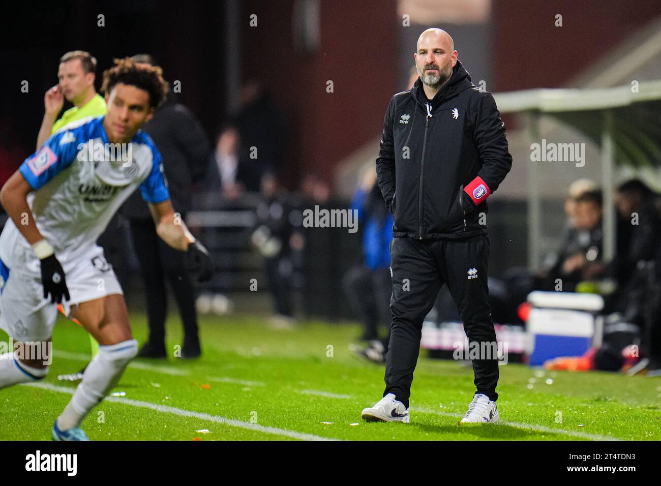 Antwerp, Belgium. 01st Nov, 2023. ANTWERP, BELGIUM - NOVEMBER 1: Head Coach Andreas Wieland of ...