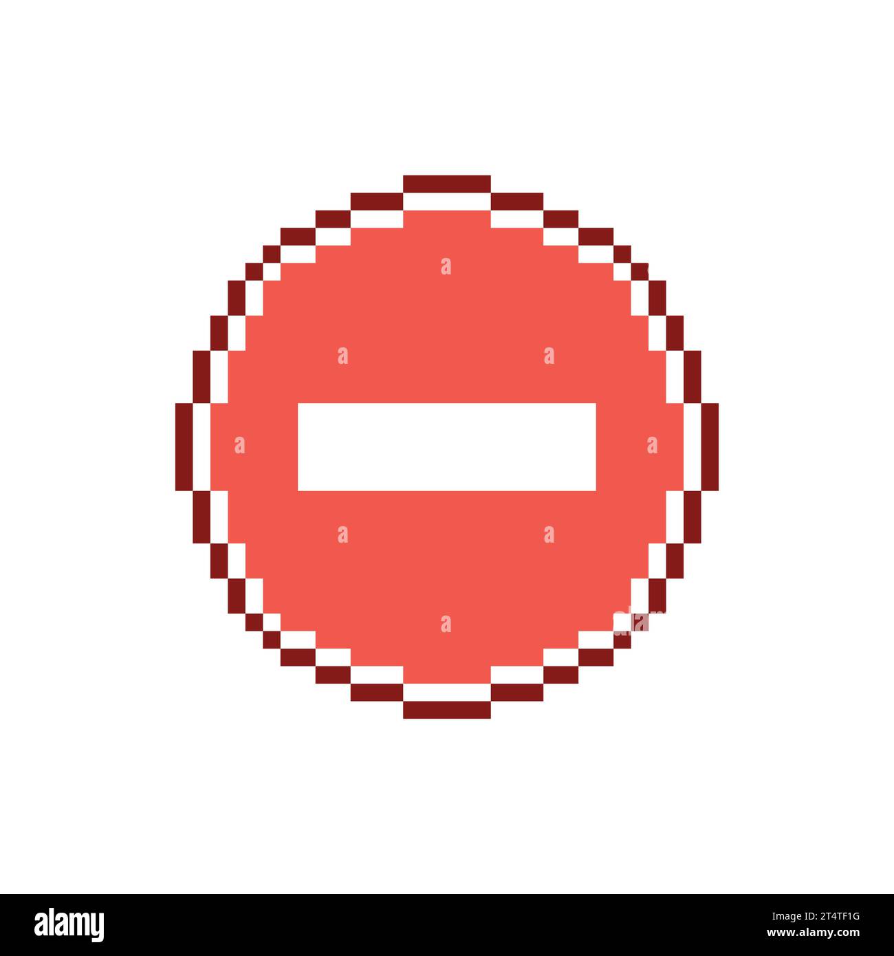 Highway code no entry Stock Vector Images - Alamy