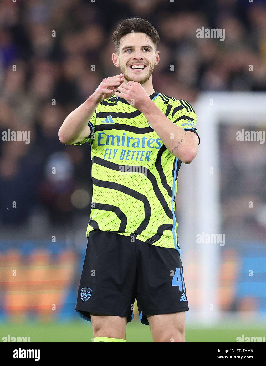 London, UK. 1st Nov, 2023. Declan Rice of Arsenal during the Carabao ...