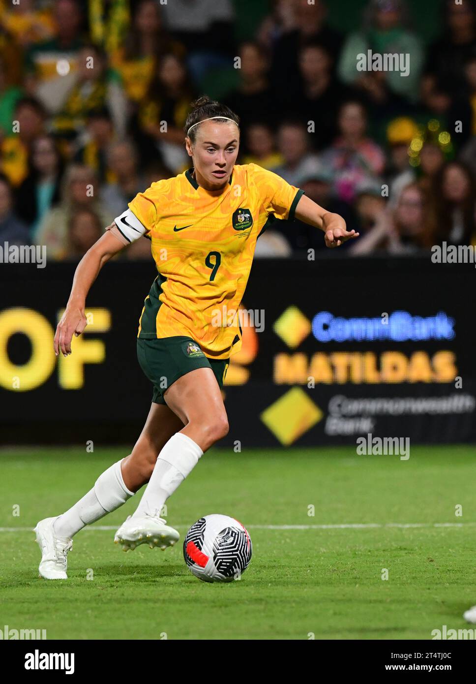 Perth, Australia. 01st Nov, 2023. Caitlin Jade Foord of Australia women ...