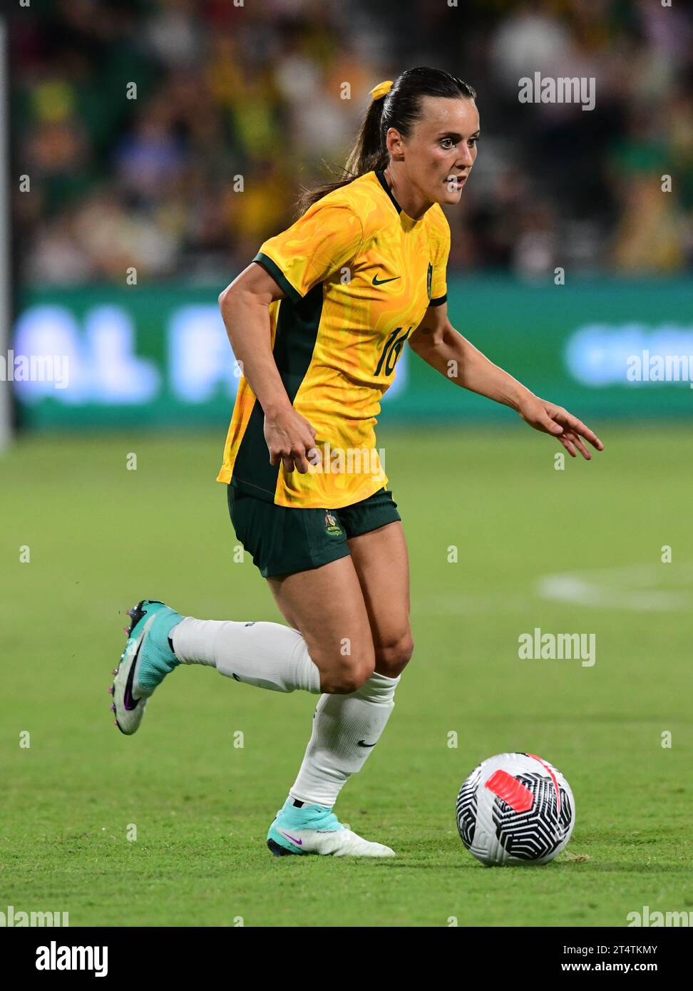 Perth, Australia. 01st Nov, 2023. Hayley Emma Raso of Australia women's ...