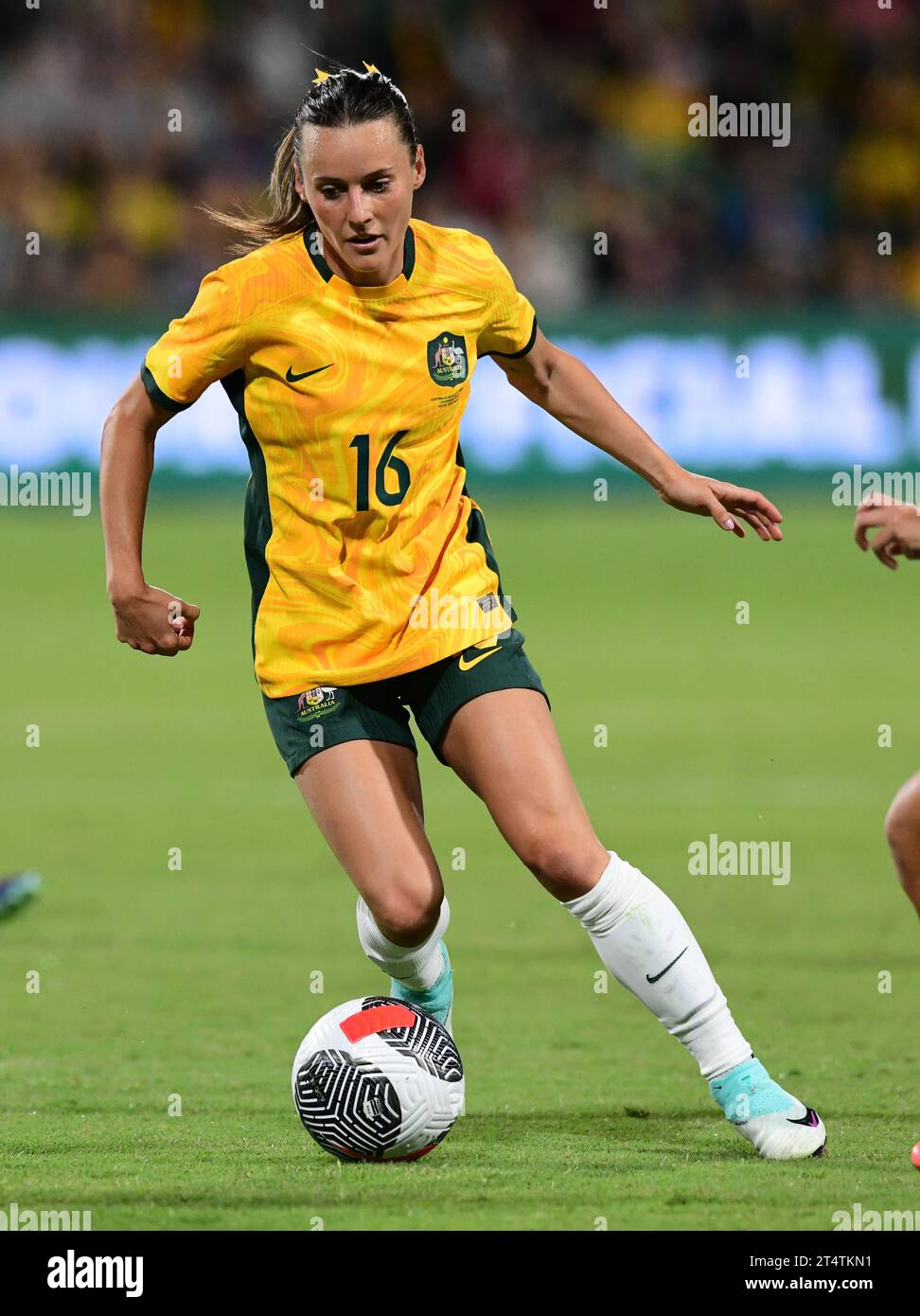 Perth, Australia. 01st Nov, 2023. Hayley Emma Raso of Australia women's ...