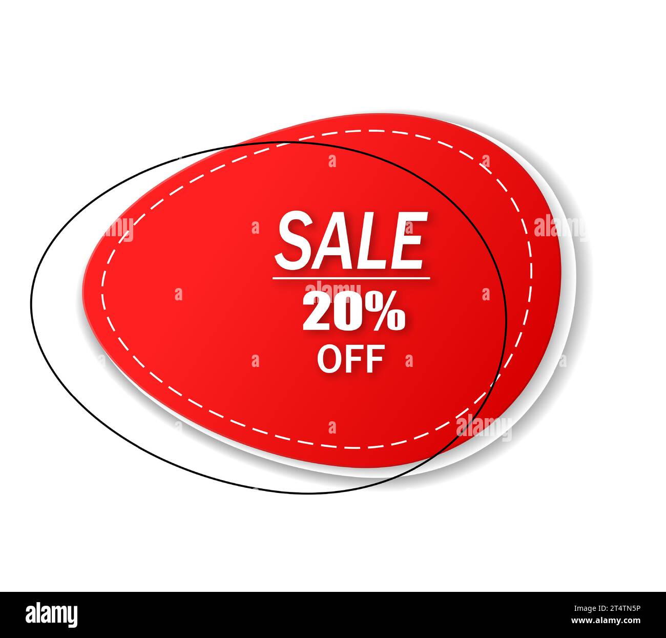Sticker with the price, sale on a transparent background Stock Vector ...