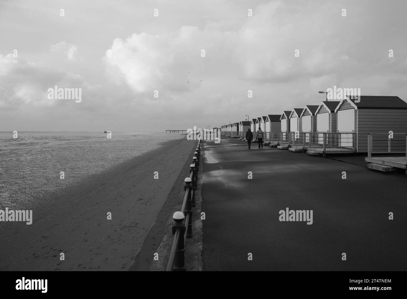 A view of the promenade at St Annes on the Sea, Lytham St Annes ...