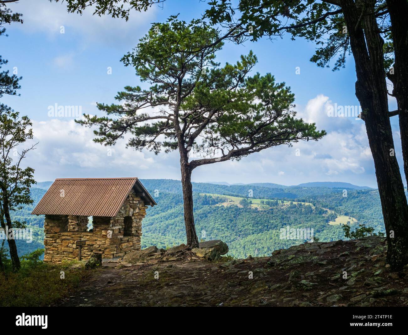 Nestled within the picturesque Cranny Crow Overlook in Lost River State ...