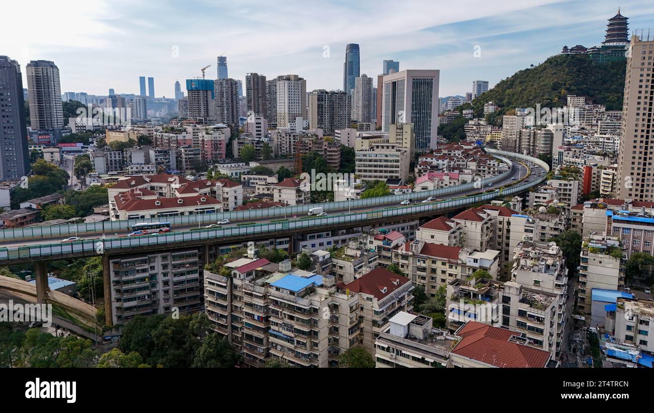 GUIYANG, CHINA - OCTOBER 31, 2023 - Residents live in more than 10 ...