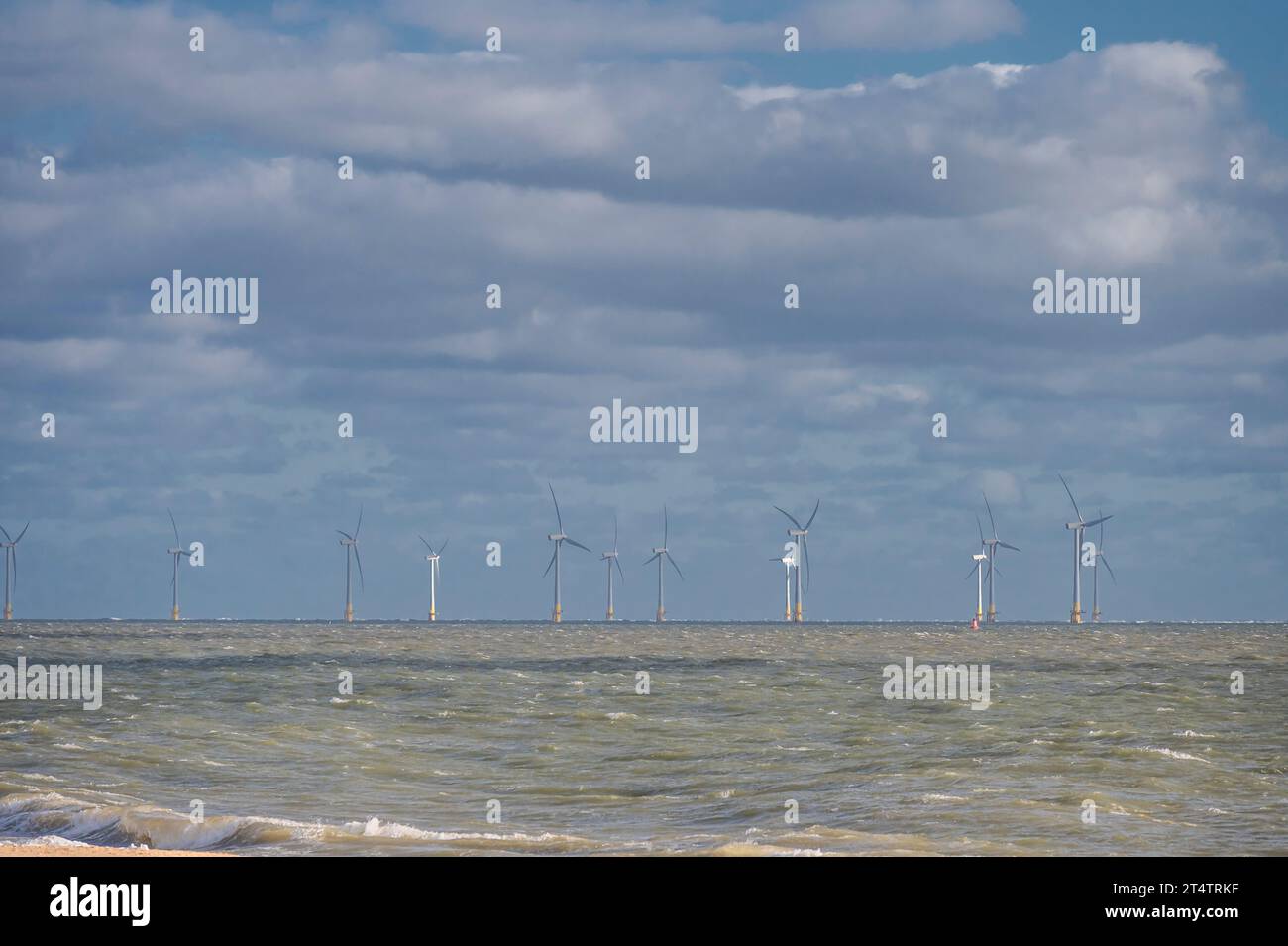 Wind turbines park norfolk hi-res stock photography and images - Alamy