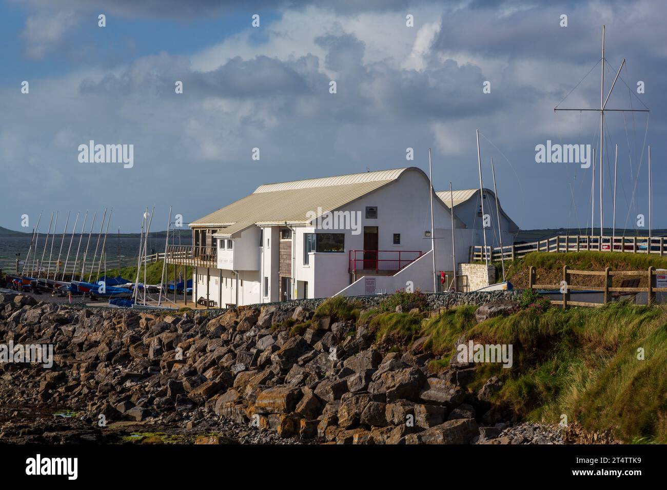 Sligo Bay Yacht Club, Rosses Point, County Sligo, Ireland Stock Photo ...
